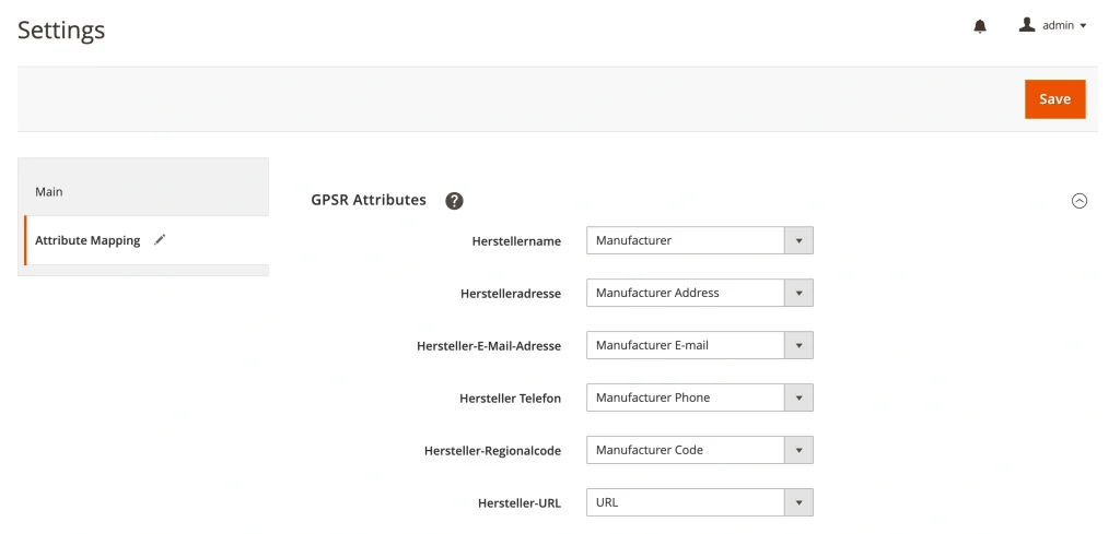 Configure GPSR Requirements on Otto Step-by-Step With M2E Connect